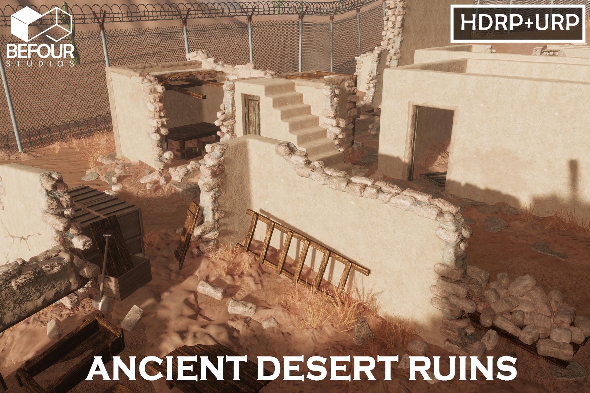 Ancient Desert Ruins Environment | 3D Environments | Unity Asset Store