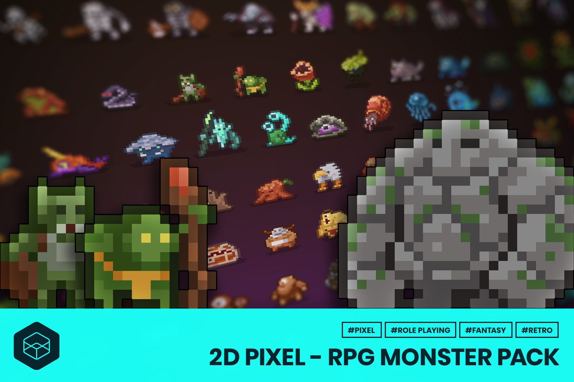2D Pixel - RPG Monster Pack | 2D 캐릭터 | Unity Asset Store