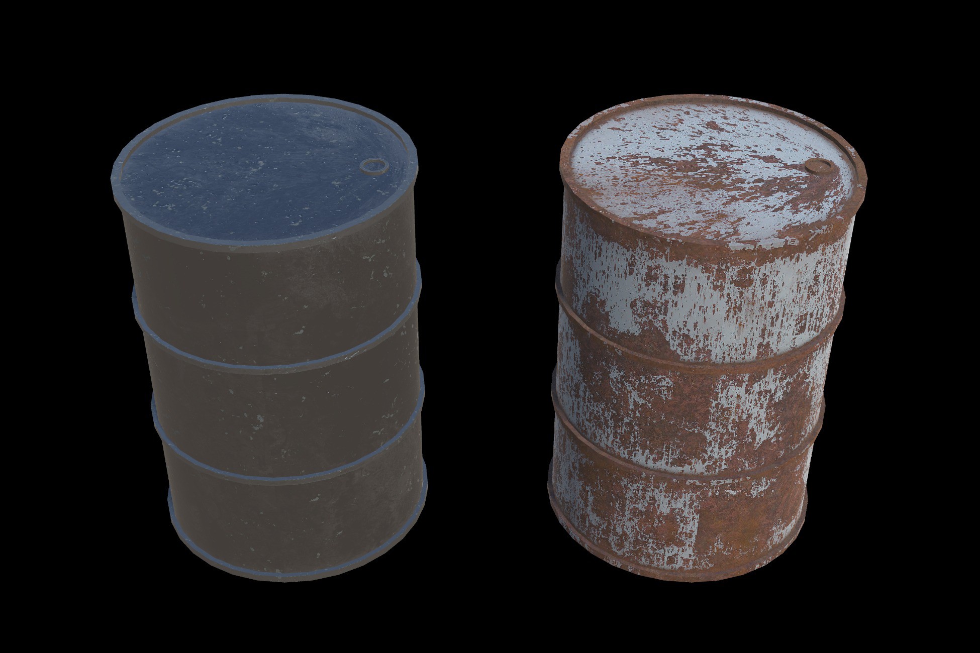 Oil Barrel : Rust | 3D Interior | Unity Asset Store