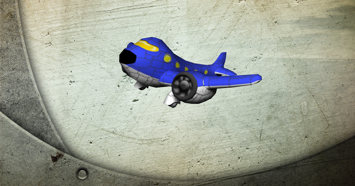 Cartoon Airplane | 3D Air | Unity Asset Store
