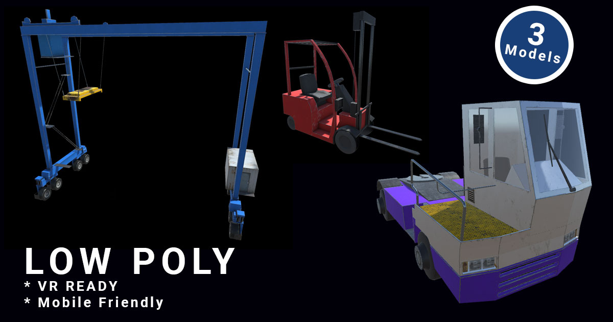 Port Vehicles | 3D Characters | Unity Asset Store