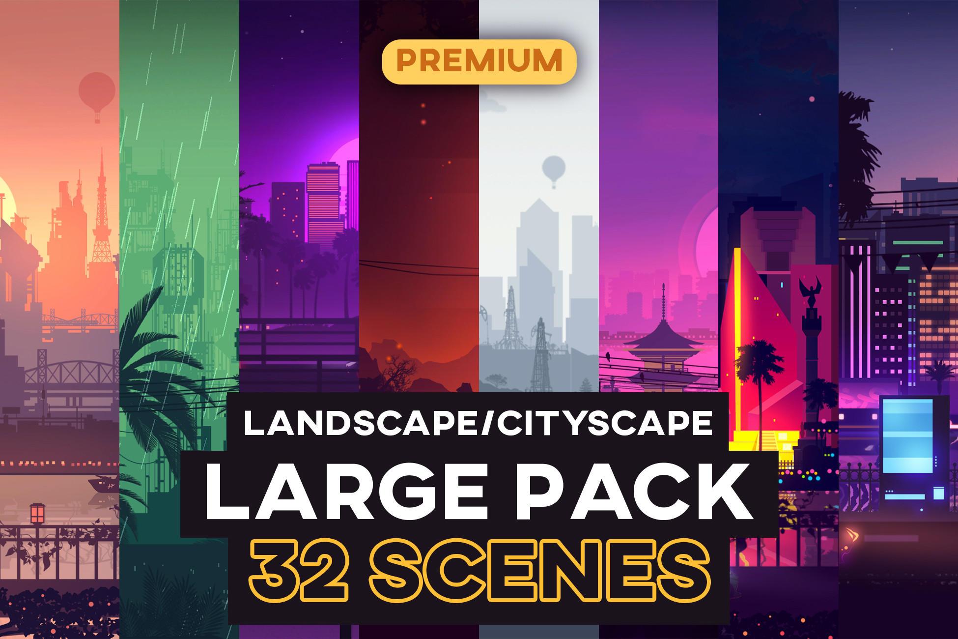 Large Pack / 2D Environment | 2D Environments | Unity Asset Store