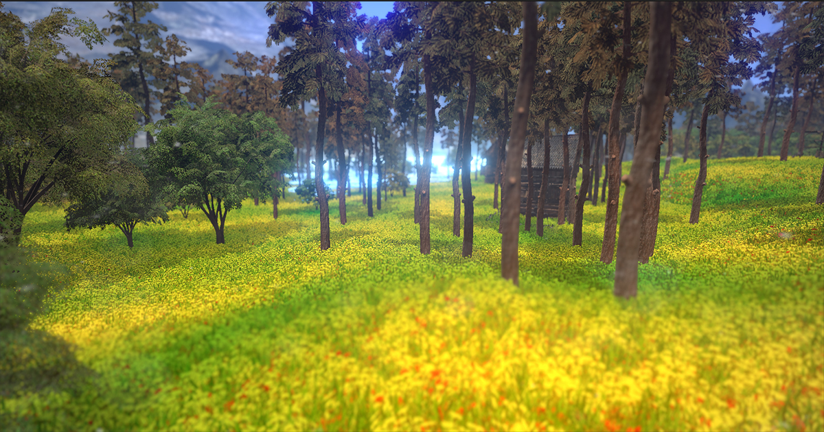uNature - GPU Grass and Interactable Trees | VFX Shaders | Unity Asset Store