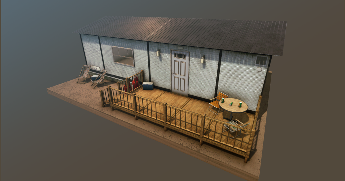 Trailer Park House Pack | 3D Environments | Unity Asset Store