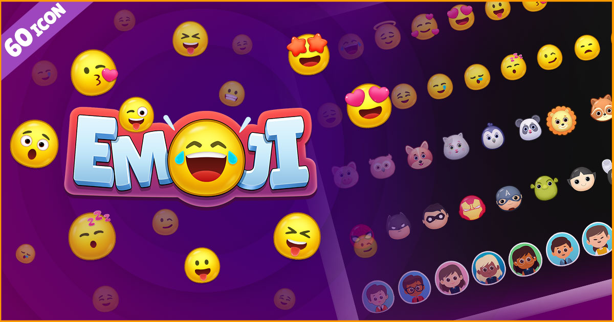 2D Premium Emojis Pack | 2D Icons | Unity Asset Store
