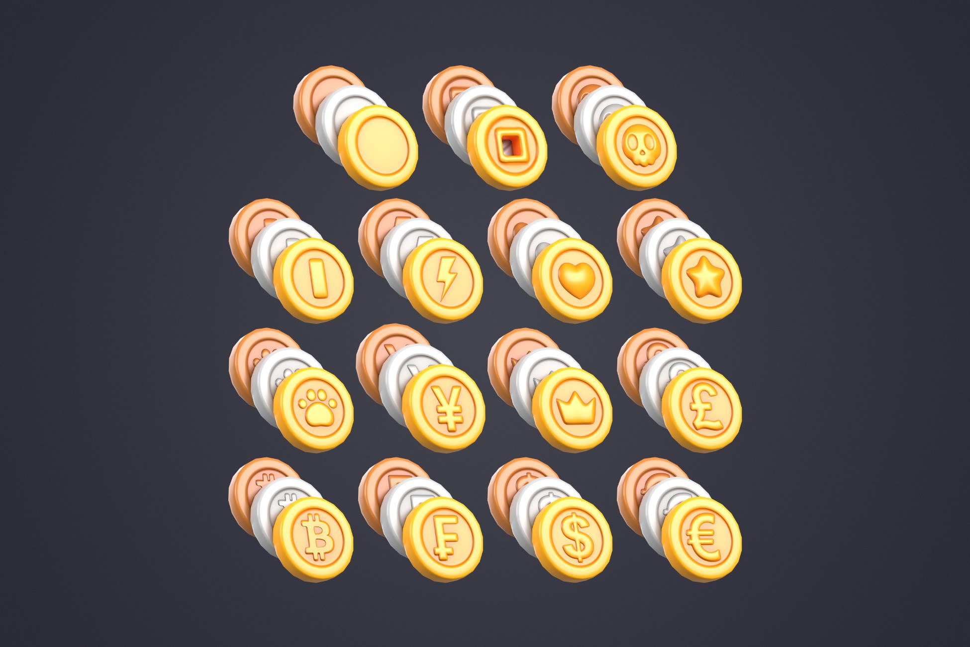 Coin Pack | 3D Props | Unity Asset Store