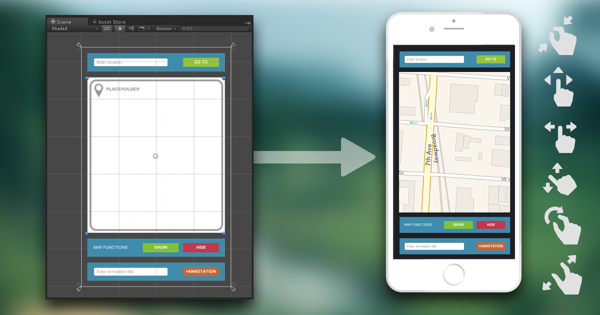 Device Map Integration Unity Asset Store