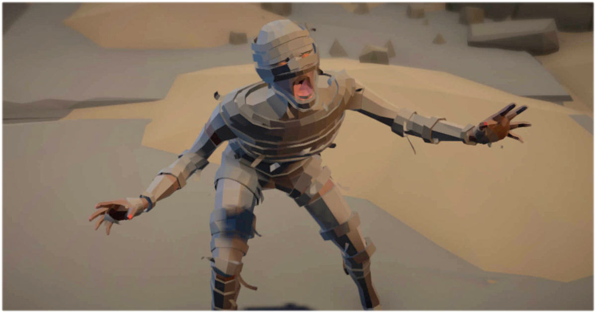 Low Poly Character - Mummy & Sarcophagus - Fantasy RPG | 3D 生物 | Unity Asset Store