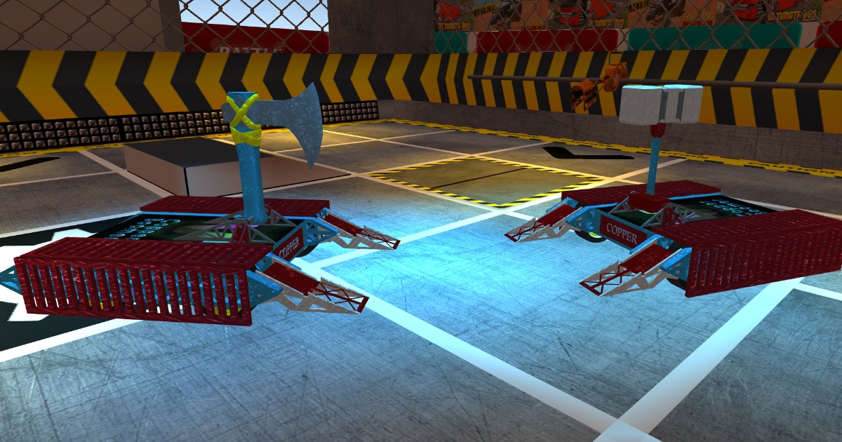 Battlebot Copper BoomerRobot 2021 | 3D Vehicles | Unity Asset Store