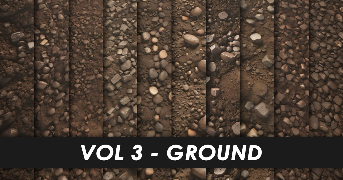 Realistic Textures - Vol 3 - Ground | 2D Textures & Materials | Unity ...