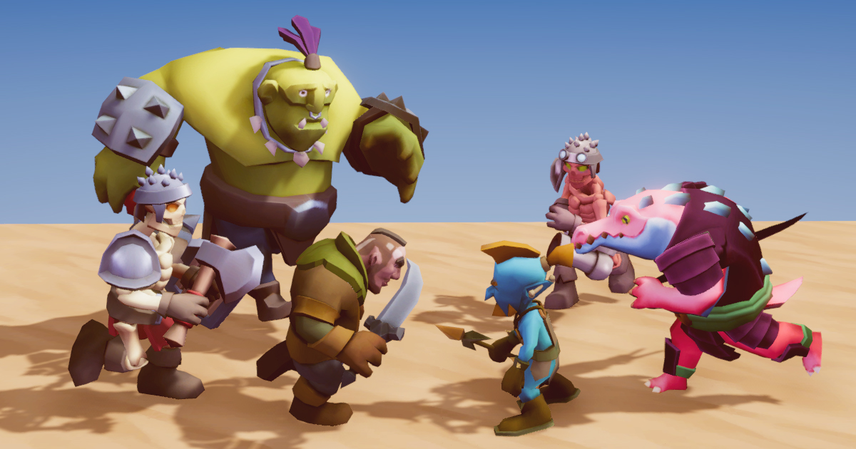 Creature Pack A | 3D Creatures | Unity Asset Store