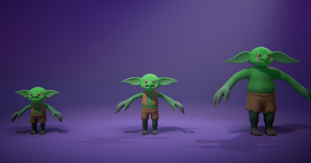 Goblin Family Pack - Characters + Animations | 3D Characters | Unity Asset Store