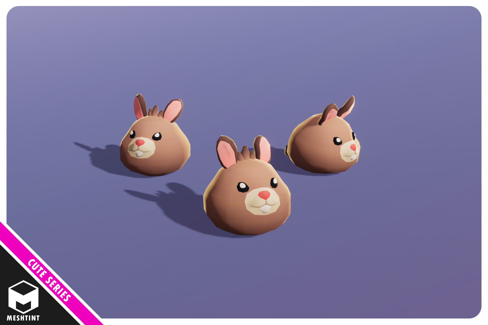 Bunny Cute Series | 3D Creatures | Unity Asset Store
