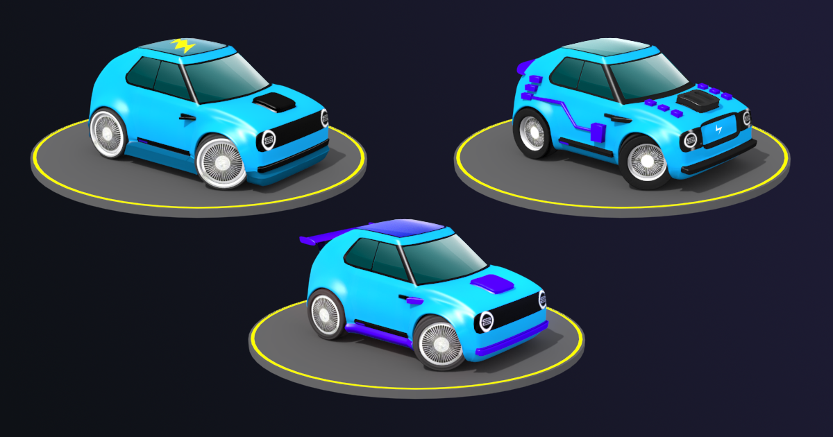 Cartoon Electric Cars | 3D Vehicles | Unity Asset Store