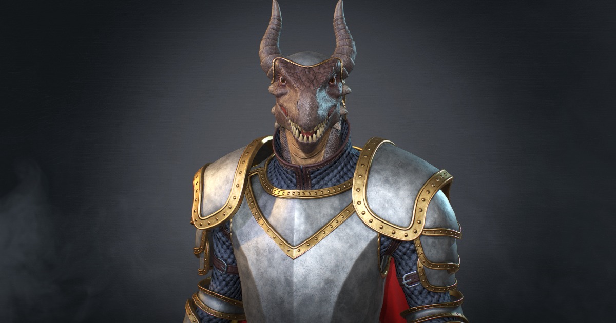 Lizardman Knight | Characters | Unity Asset Store