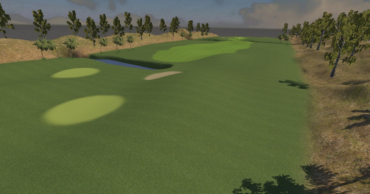 3D Golf Hole 4 Terrain Pack | 3D Environments | Unity Asset Store