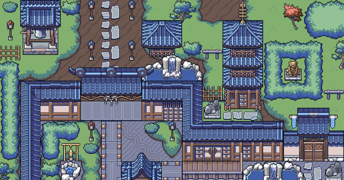 The Japan Collection: Temples and Shrines | 2D Environments | Unity ...