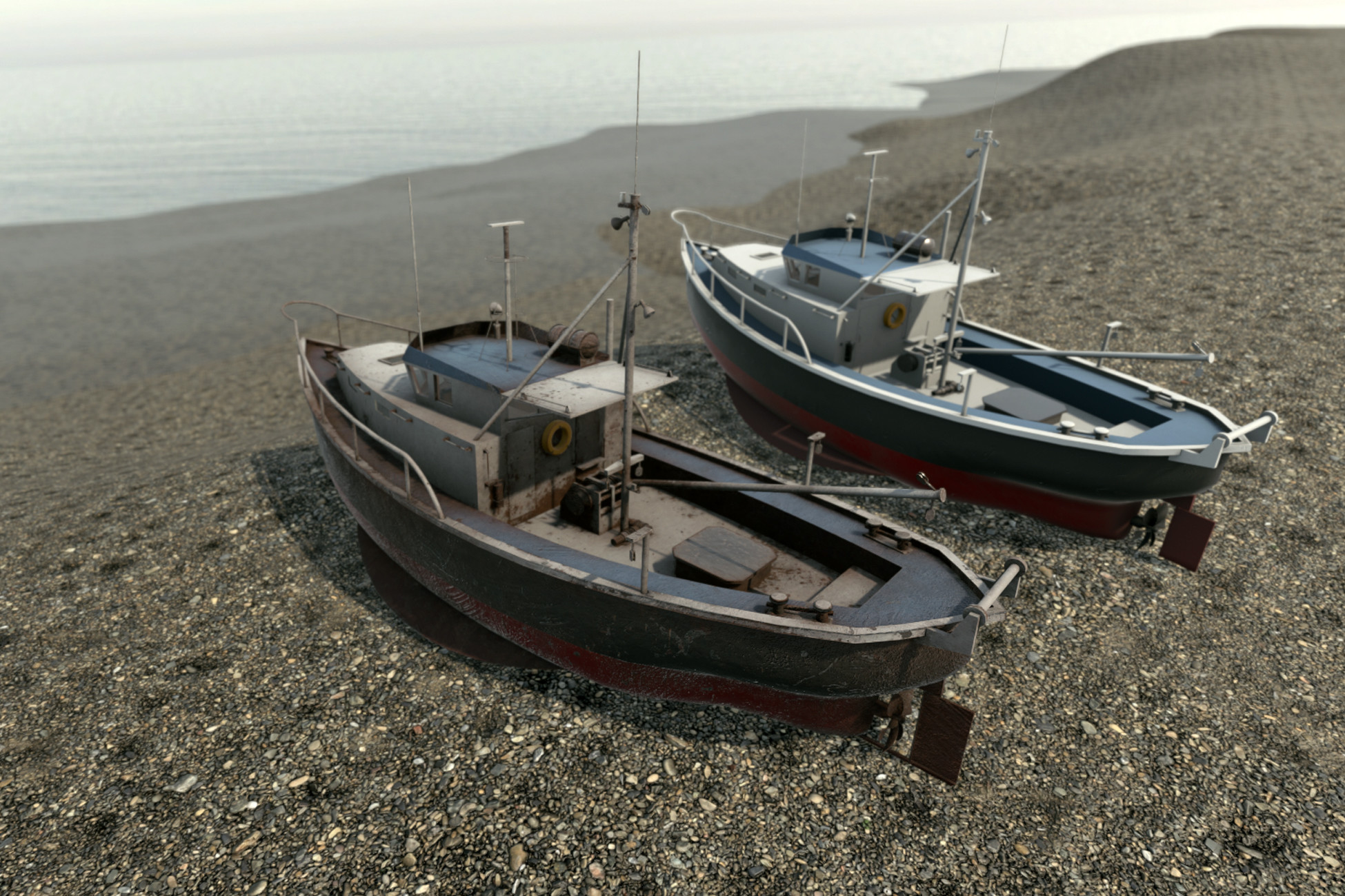 Fishing Trawler | 3D Sea | Unity Asset Store