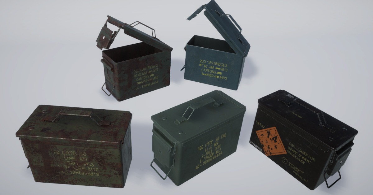 Ammo Box AW | 3D 가구 | Unity Asset Store