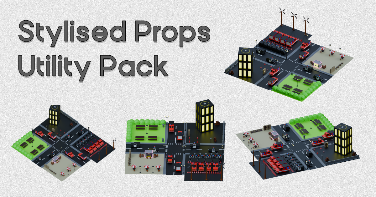 Stylized Props Utility Pack | 3D Props | Unity Asset Store