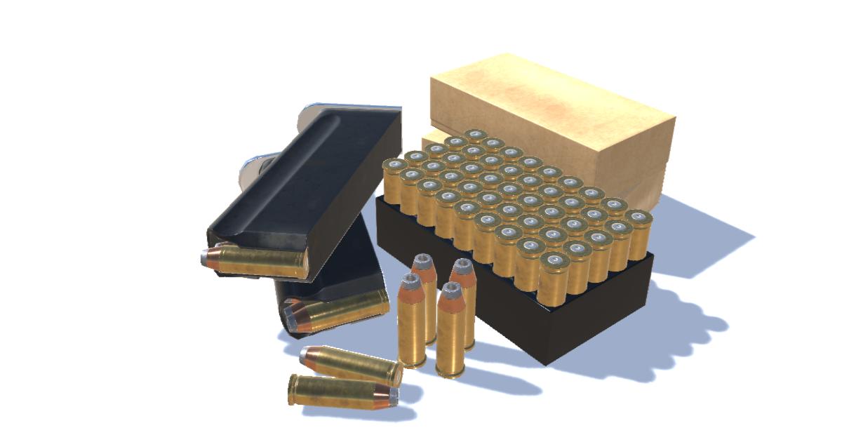 44Magnum Ammo Pack | 3D Guns | Unity Asset Store