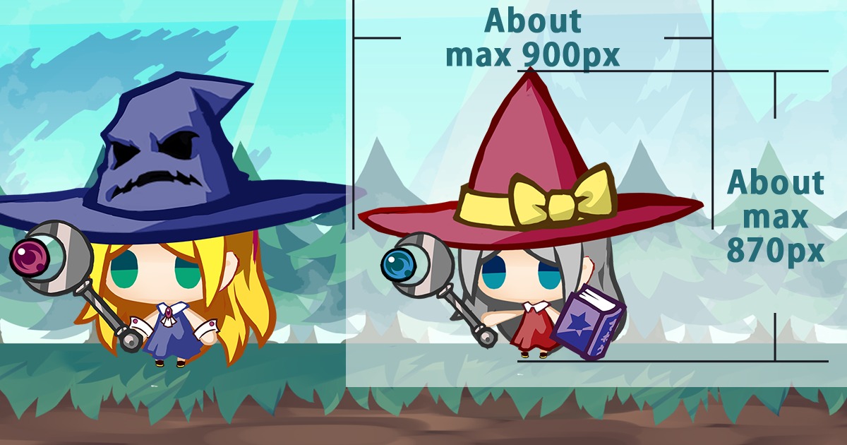 2D_Charactor_Witch | 2D 캐릭터 | Unity Asset Store