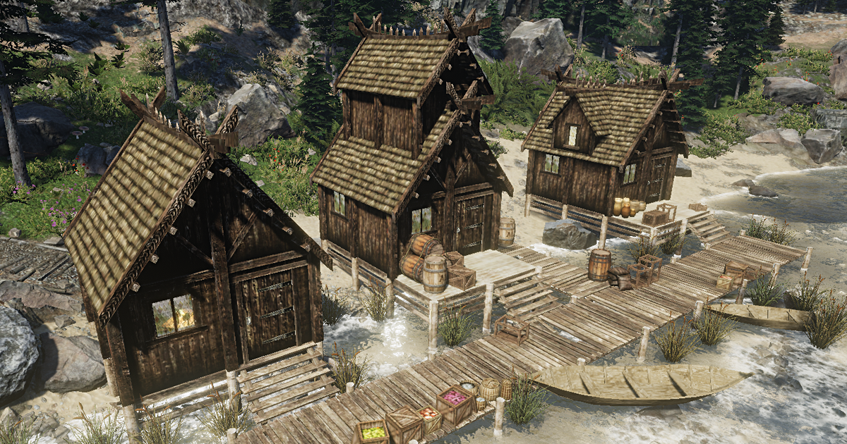 PB Fishing Villages | 3D Fantasy | Unity Asset Store