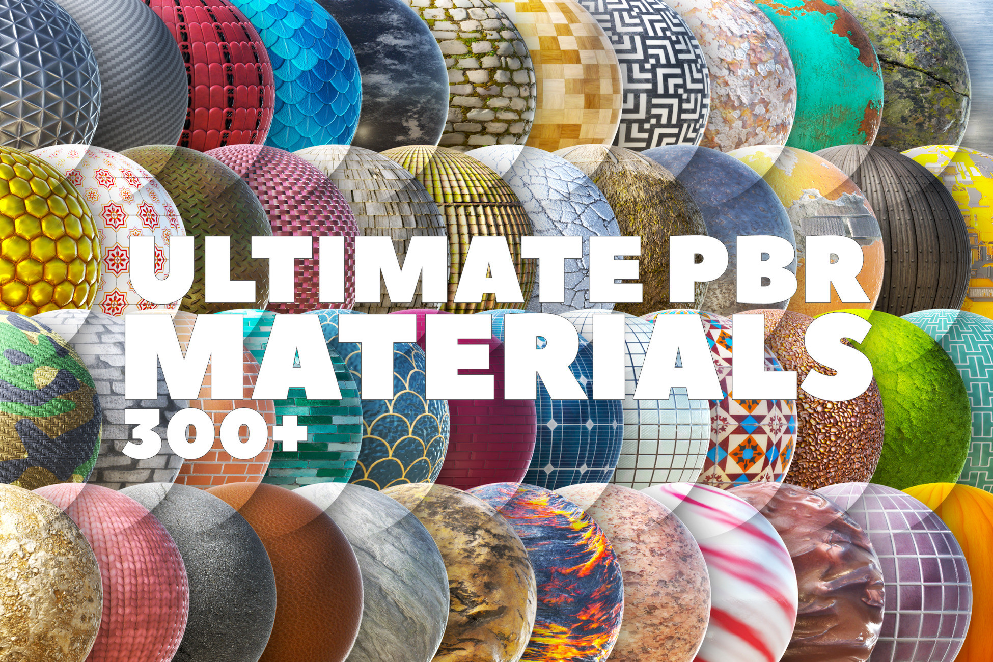 300+ Ultimate PBR Materials Pack | 2D Textures & Materials | Unity ...