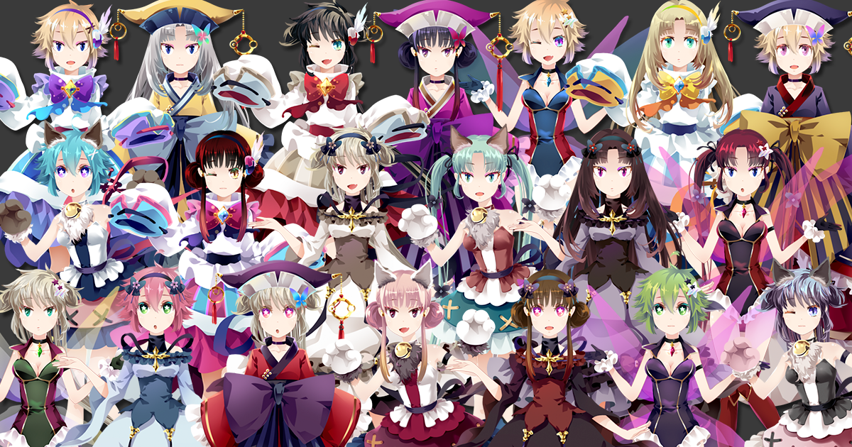 Customize Girl_ Type 2_R1 | 2D Characters | Unity Asset Store