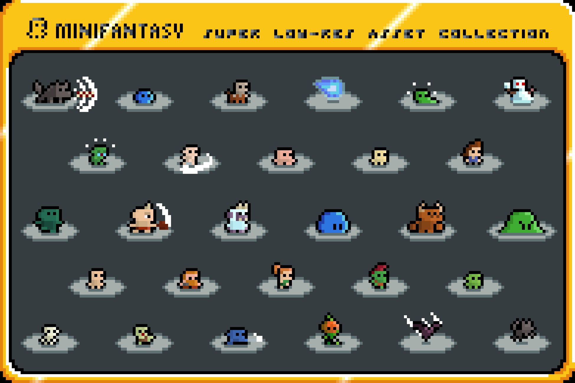 MINIFANTASY - Creatures | 2D Characters | Unity Asset Store