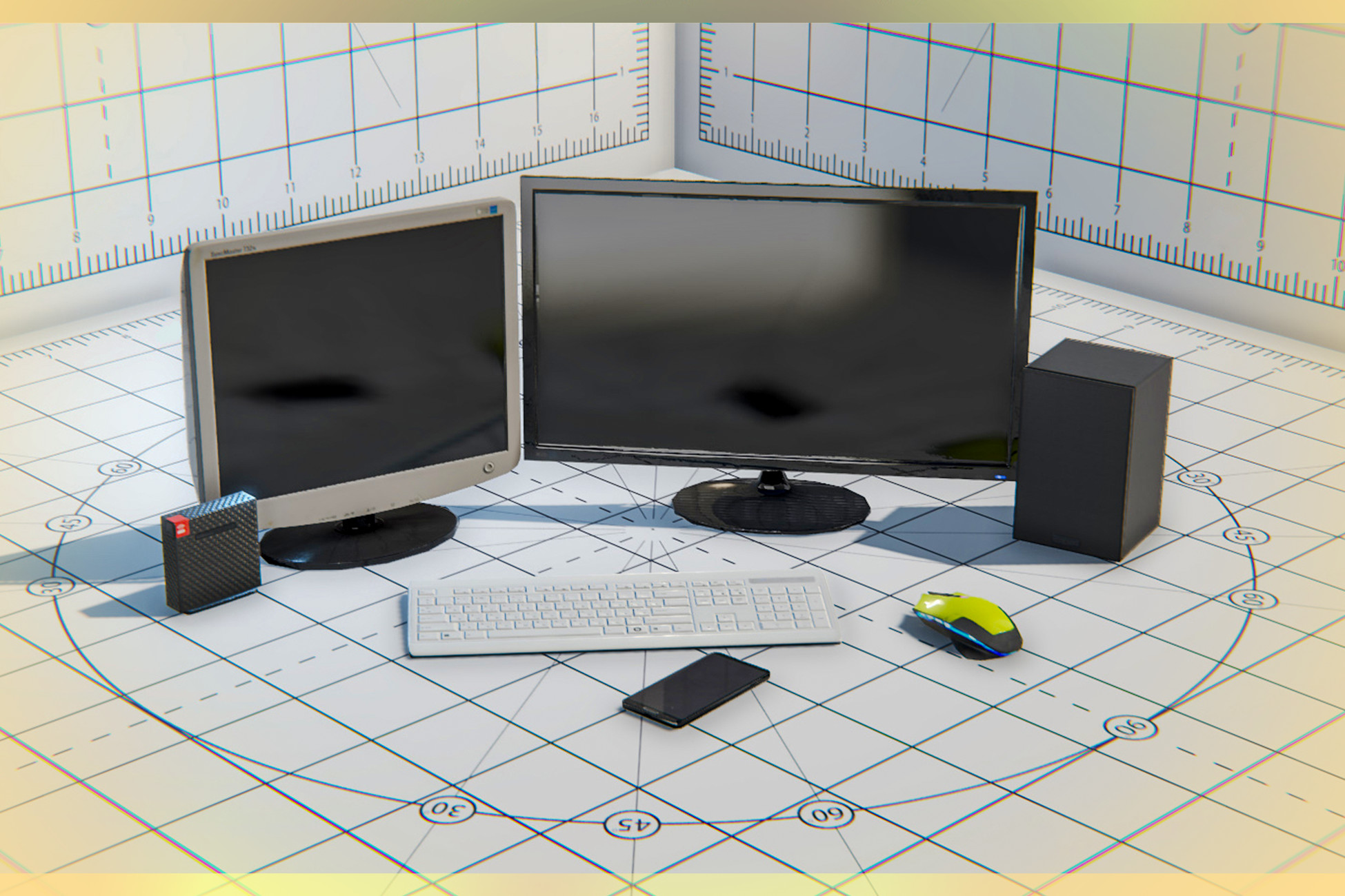 Computer devices | 3D Electronics | Unity Asset Store