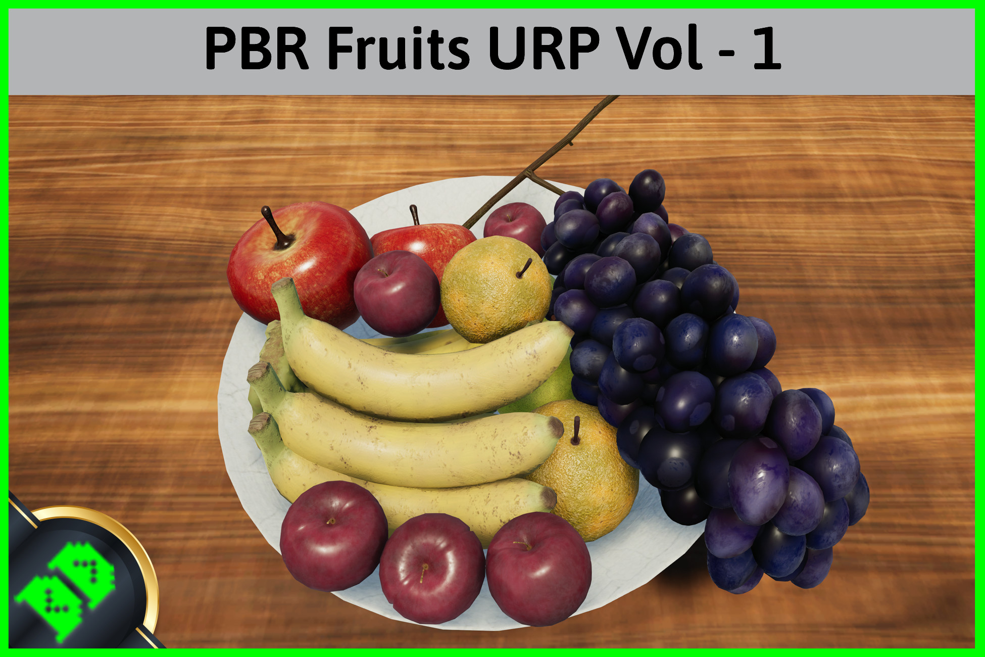 PBR Fruits URP Vol - 1 | 3D 음식 | Unity Asset Store