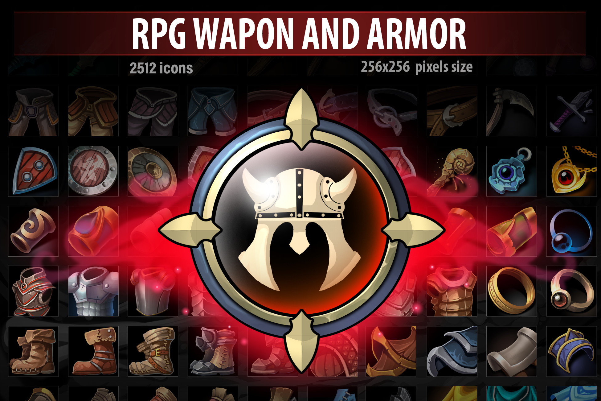 RPG Weapon and Armor | 2D Icons | Unity Asset Store