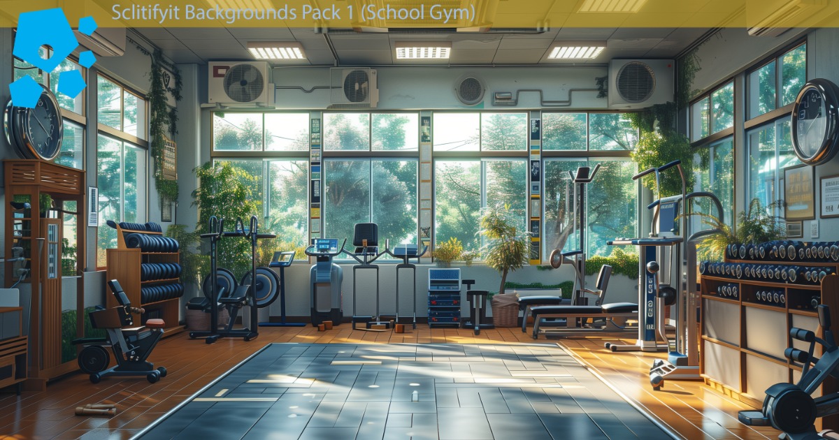 Sclitifyit Backgrounds Pack 1 (School Gym) | 2D Environments | Unity ...