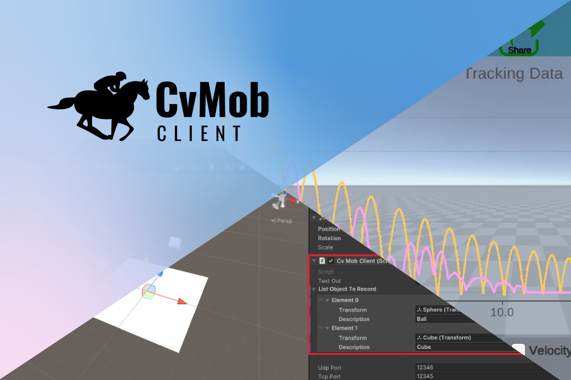 CvMobClient - tracking objects to phone or PC | Network | Unity Asset Store