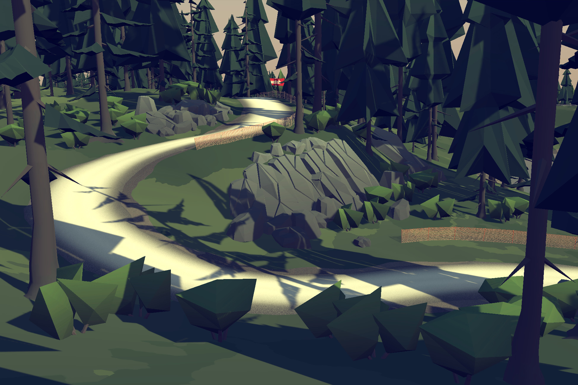 Cartoon Rally Track Finland | 3D Roadways | Unity Asset Store
