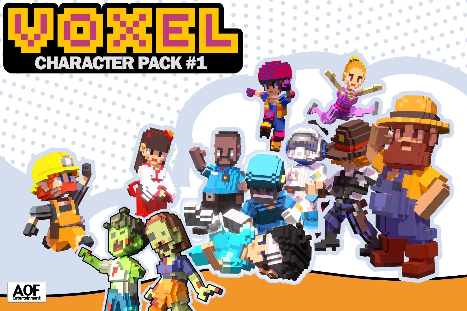 Voxel Character Pack #1 | Characters | Unity Asset Store