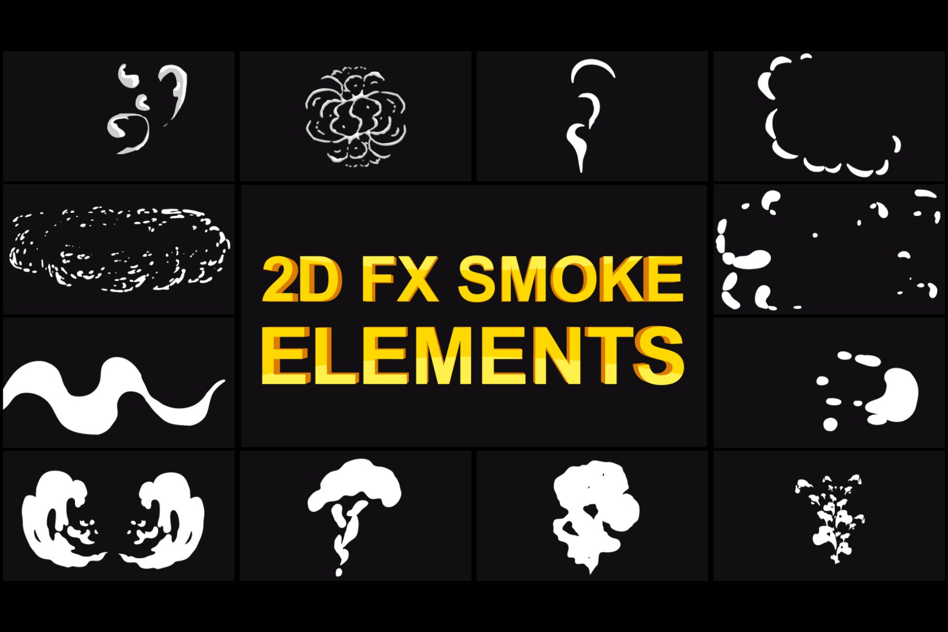 2D FX Smoke Elements | 시각 효과 | Unity Asset Store