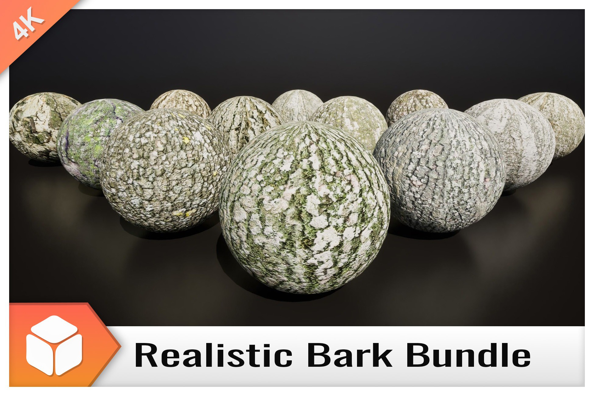 Bark - Realistic 4K PBR Collection Vol.02 | 2D Wood | Unity Asset Store