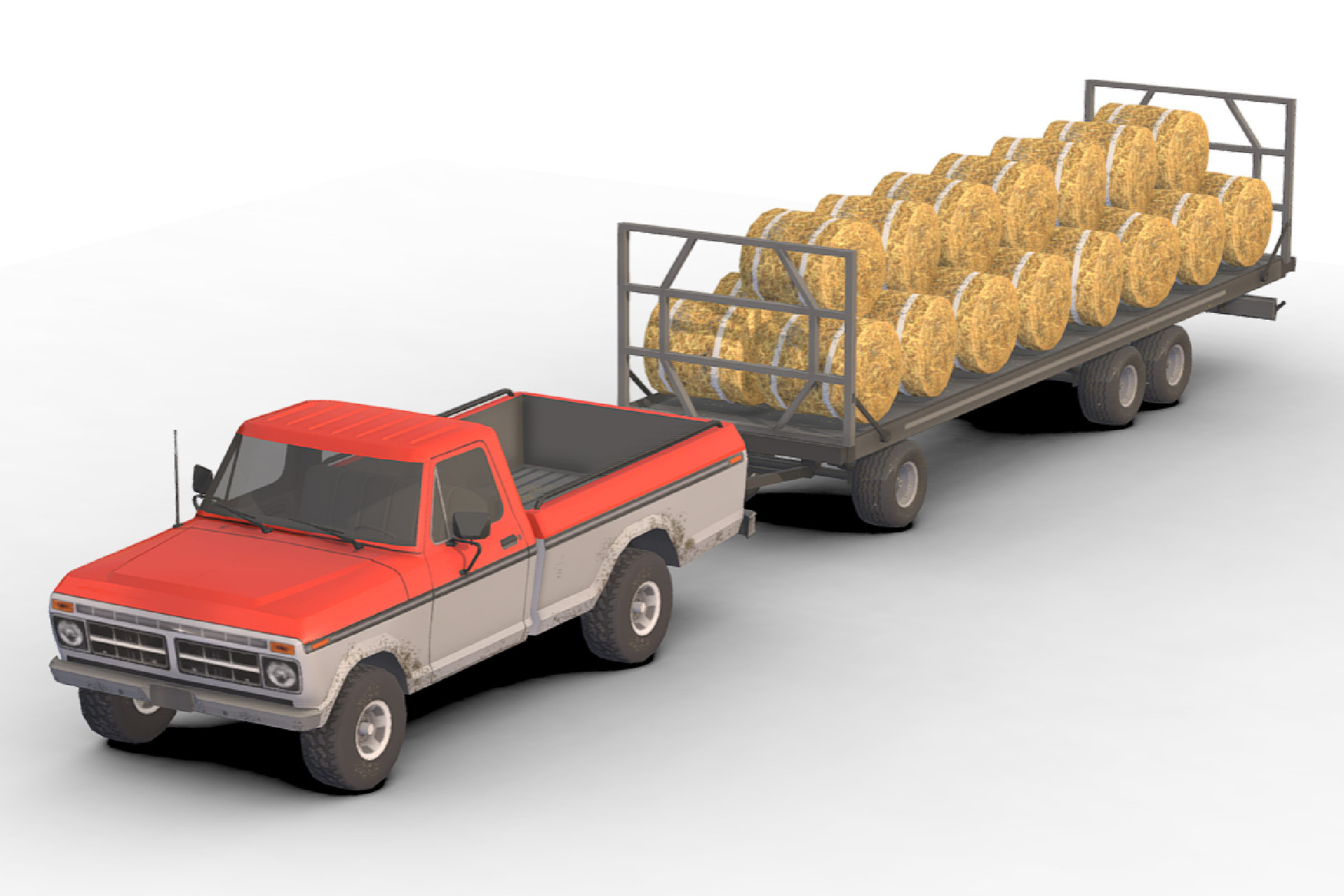 Farm Truck Vehicle | 3D Land | Unity Asset Store