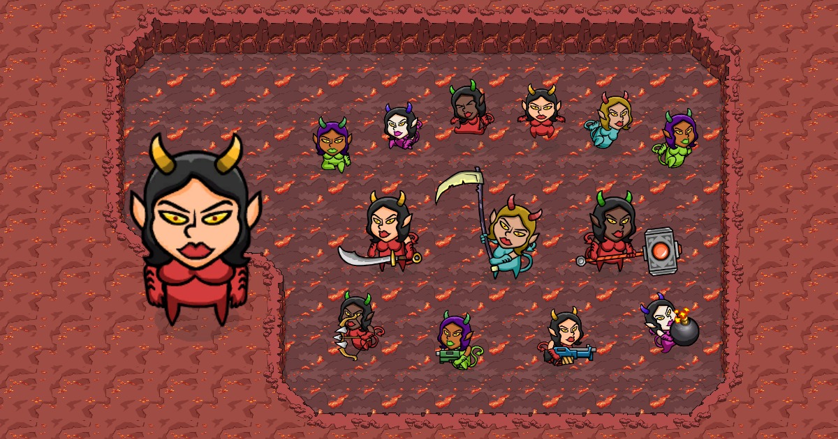 2D Character - Devil | 2D Characters | Unity Asset Store