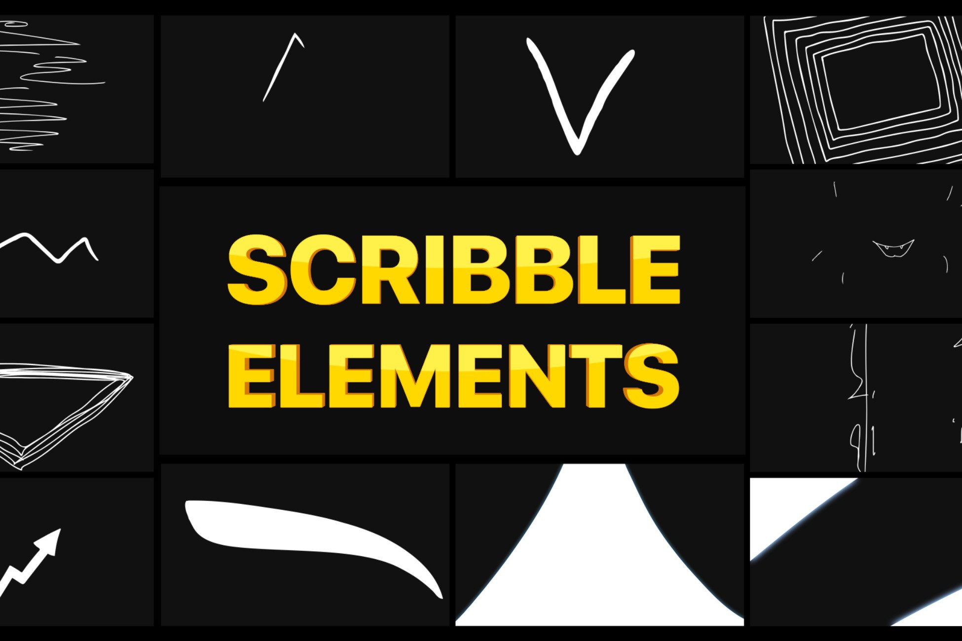 Scribble Elements (15.03) | 2D Textures & Materials | Unity Asset Store