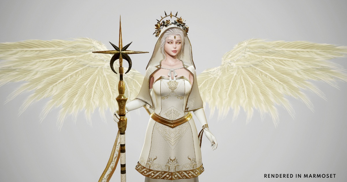 Angelic Priest | Characters | Unity Asset Store