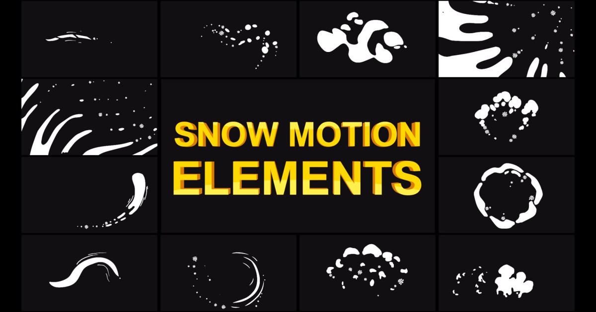 Snow Motion Elements | Fire & Explosions | Unity Asset Store