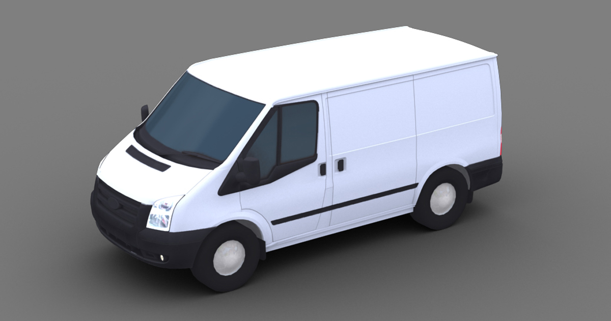 Transit Van | 3D Land | Unity Asset Store