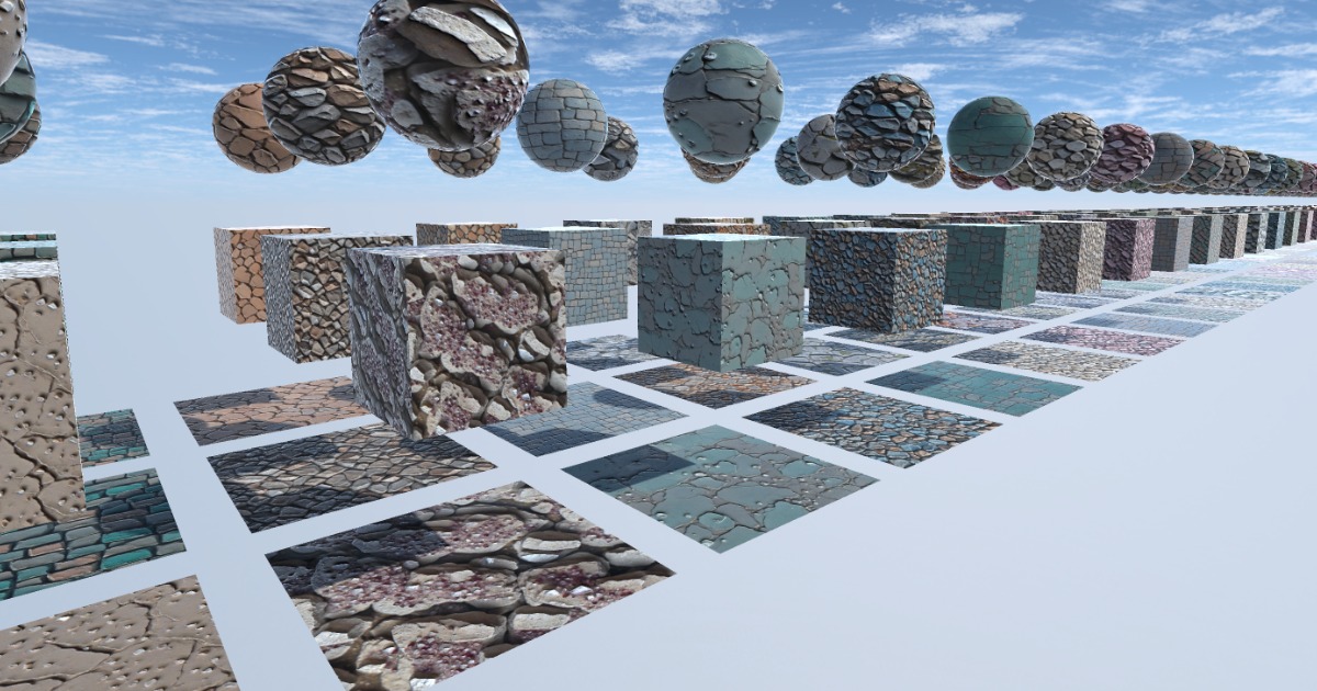 Dungeon Floors and Walls 150 Textures Pack 1 | 2D Textures & Materials ...