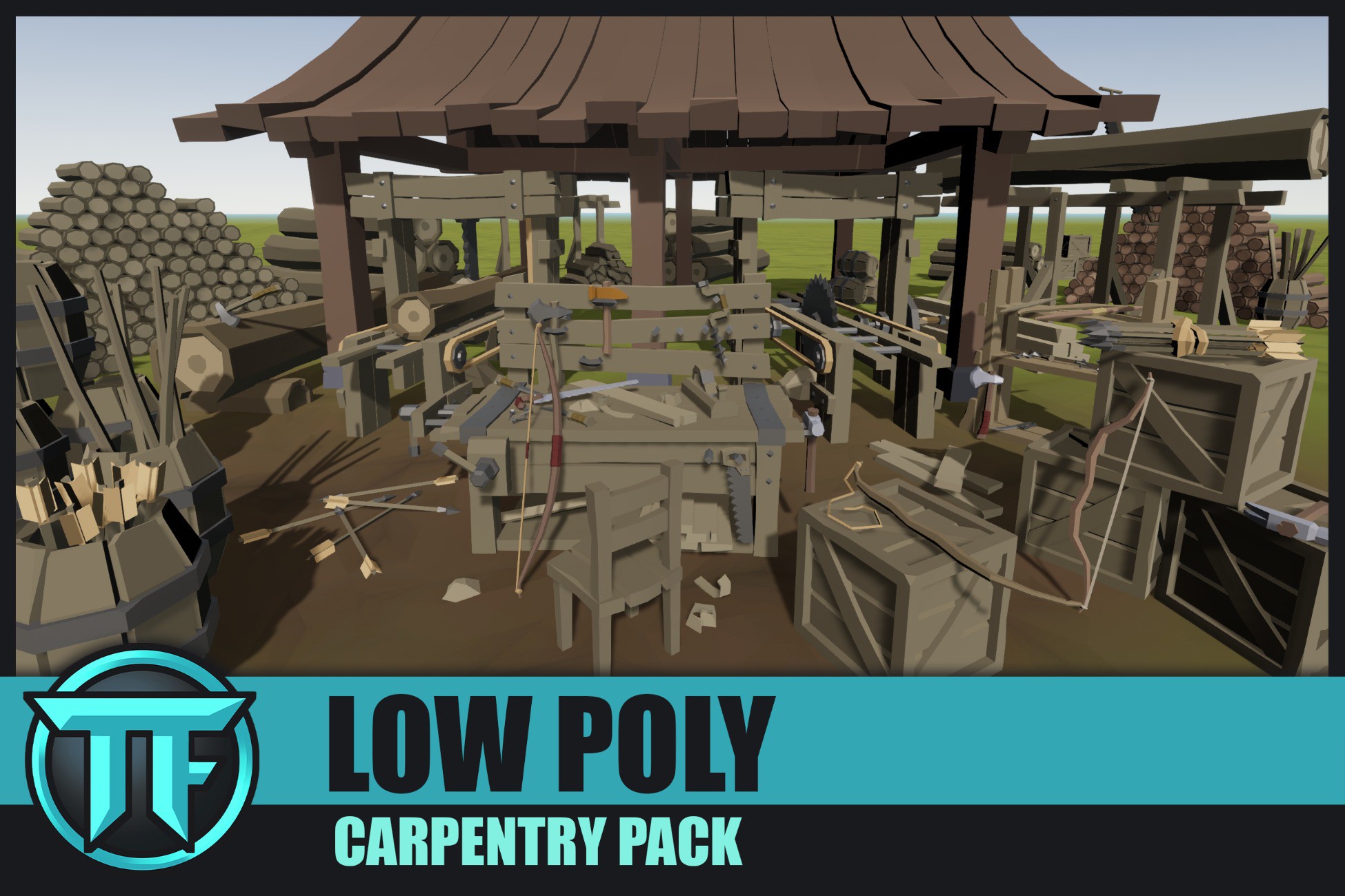LOW POLY - Carpentry Pack | 3D Props | Unity Asset Store