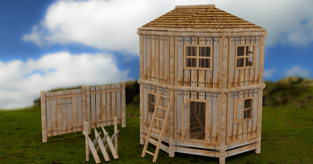 Construction for Planks Houses | 3D Industrial | Unity Asset Store
