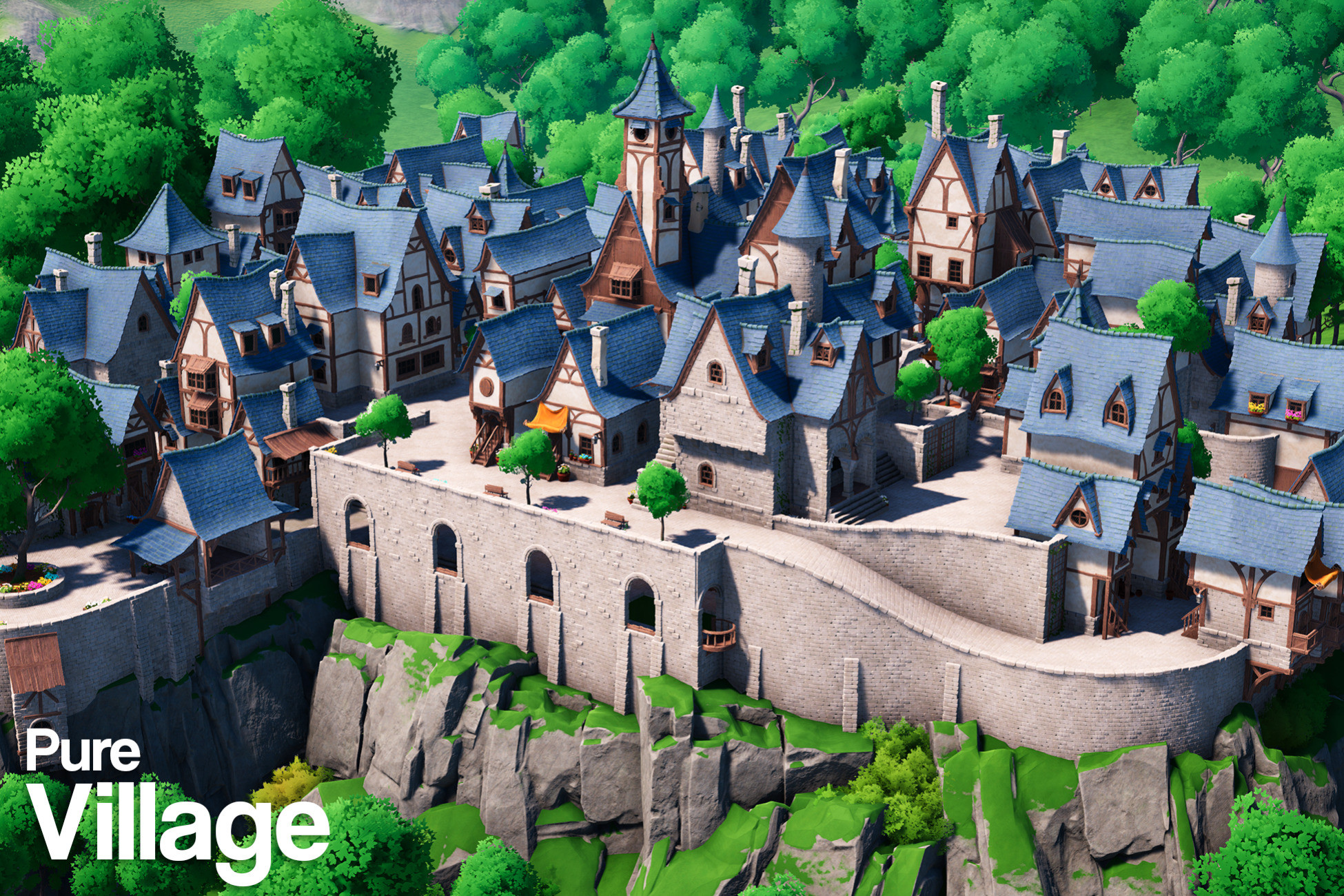 Pure Village | 3D Environments | Unity Asset Store