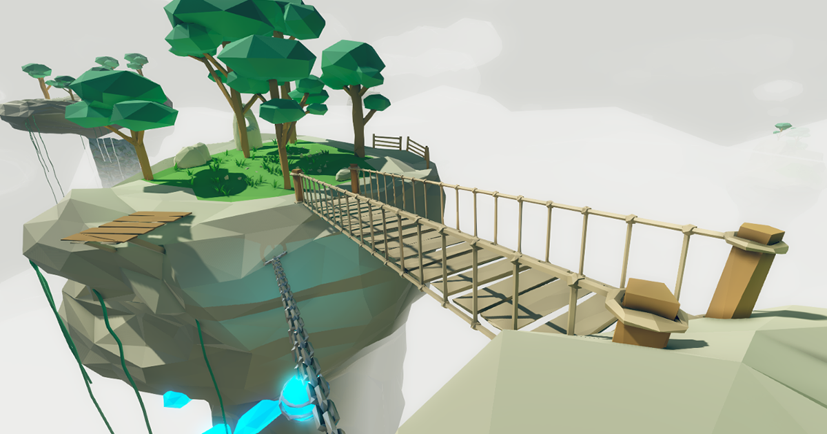 Low-Poly Sky World | 3D Fantasy | Unity Asset Store